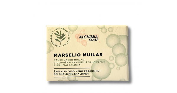 Skalbiniams : Ekologiškas Marselio muilas Alchimia 250g ...